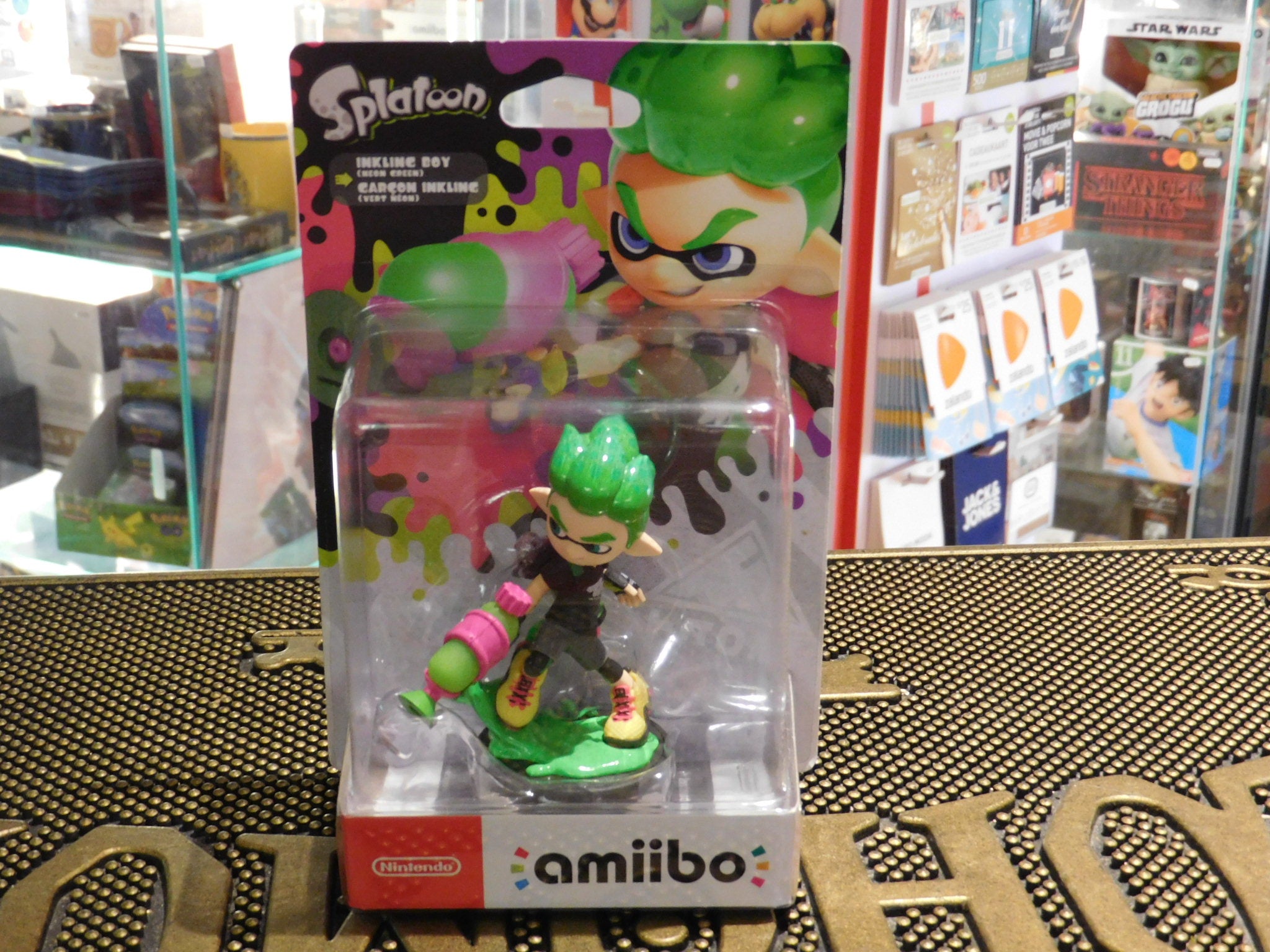 AMIIBO SPLATOON INKLING BOY