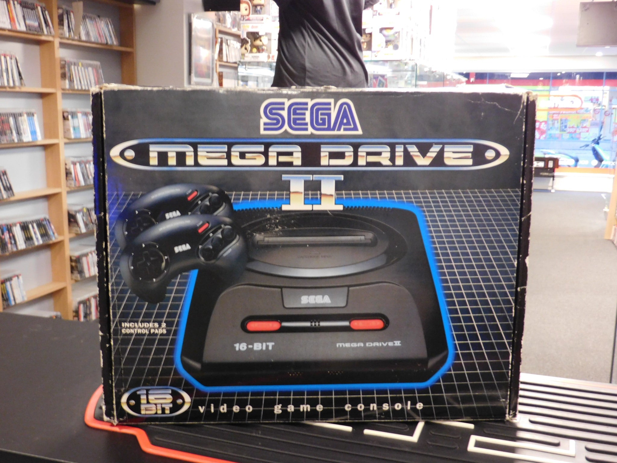 Sega Mega Drive II console