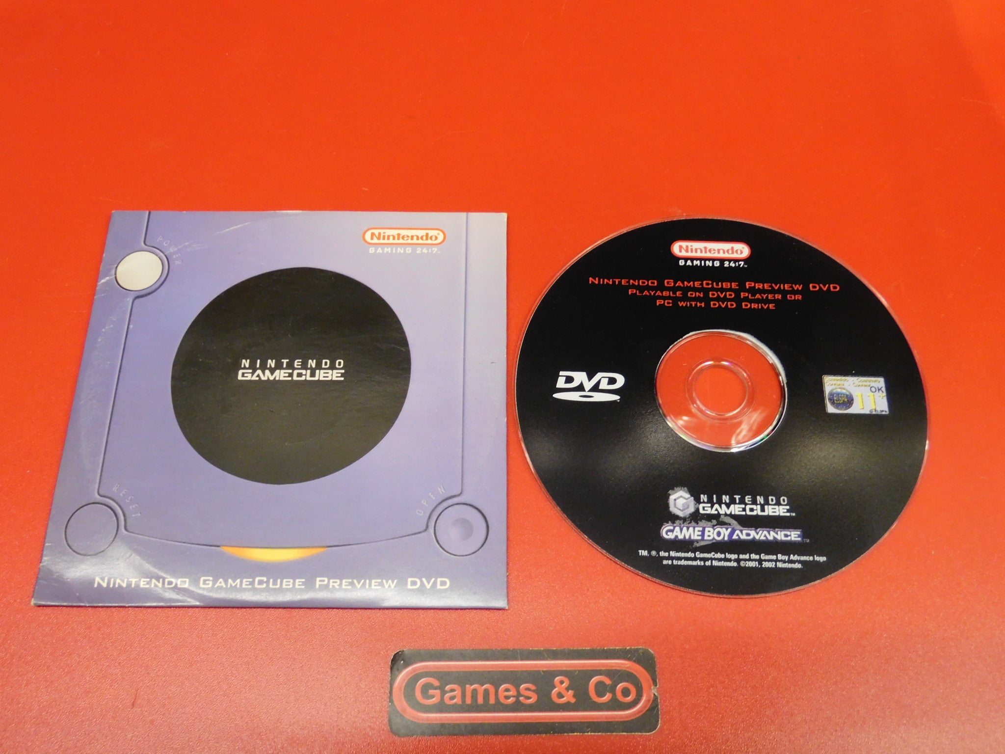 NINTENDO GAMECUBE PREVIEW DVD